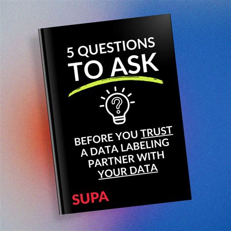 The 5 Questions To Ask A Data Labeling Partner