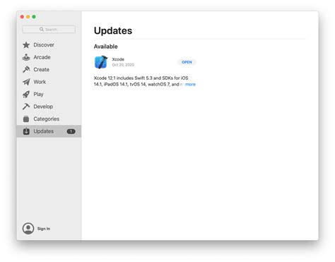 Xcode App Store Updates Confusion On Cata Apple Community