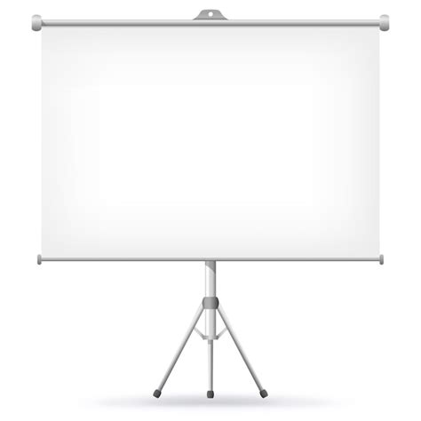 Premium Vector Projection Screen Illustration