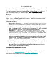 APA Research Paper Unit Step By Step Guide And Due Dates Course Hero