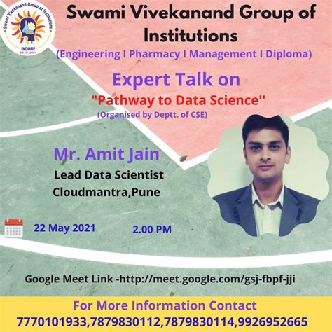 Amit Jain On Linkedin Sgvi Datascience Analytics