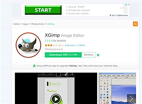 GIMP se vuelve móvil XGimp APK Optimiza tu dispositivo Android para potente edición de fotos