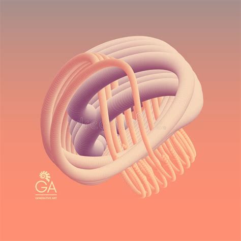 Vector Art Illustration Dynamic Effect Cover Design Template Stock Vector Illustration Of