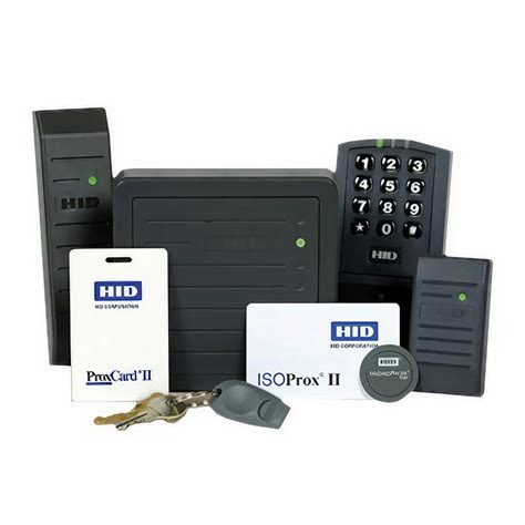 Hid Proximity Card Reader Access Control Card System 100000 Black At