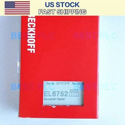 1PCS New Beckhoff EL6752 0000 PLC Module EL67520000 In Box EBay