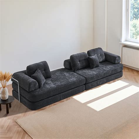 Latitude Run® 104 Boneless Sofasectional Compressed Couch With Chaise