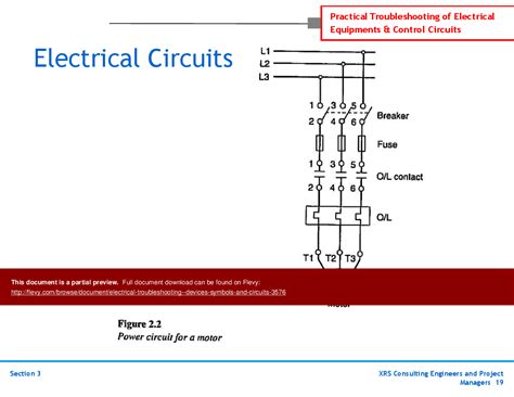 Electrical Troubleshooting Devices Symbols And Circuits Ppt Slide Deck