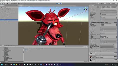 Fnaf Ar Animatronic Shader Remake Wear And Tear Demo In Unity Youtube