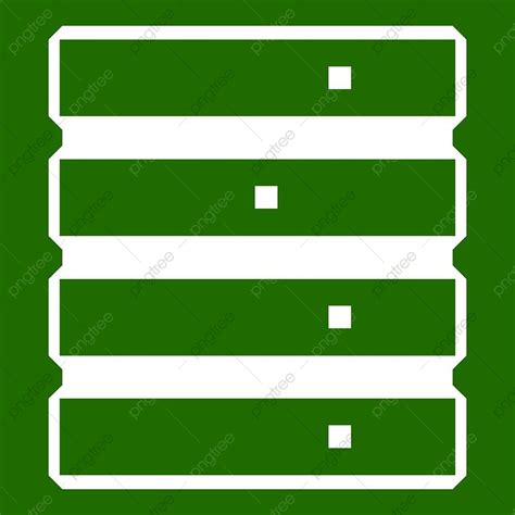 Green Apple Isolated Vector Design Images Database Icon White Isolated On Green Background