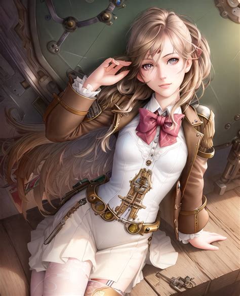 Anime Steampunk Girl By Neuromage On Deviantart