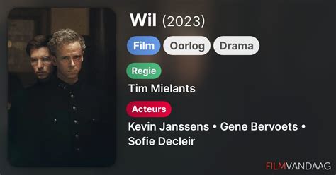 Alle Acteurs In Wil Film 2023 Filmvandaagnl