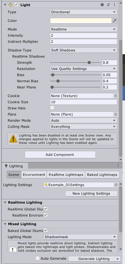 Lighting Has Been Disabled In At Least One Scene View But It S Enabled Unity Engine Unity