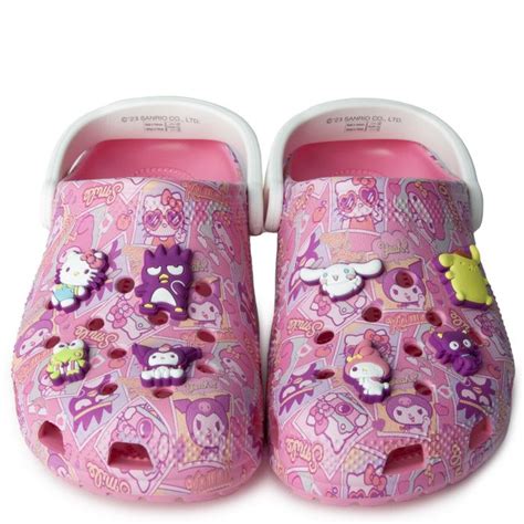 crocs classic hello kitty clog 208103 680 shiekh
