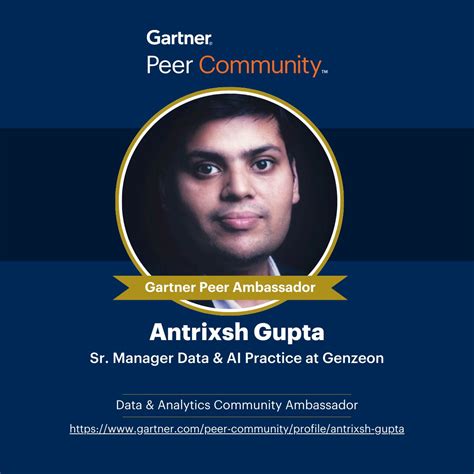 antrixsh gupta on linkedin genai gartner community
