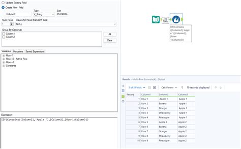 solved copy and paste the row data in column based on spe alteryx community