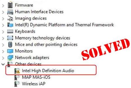 Intel High Definition Audio Driver Not Working In Windows Fixed Drivers Com