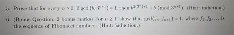 Solved Prove That For Every N If Gcd B N Then Chegg Com