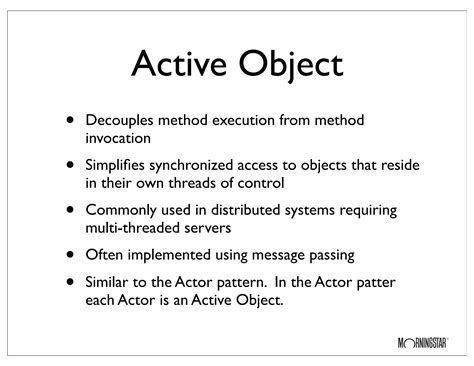 Active Object Design Pattern Pdf Programming Languages Computing