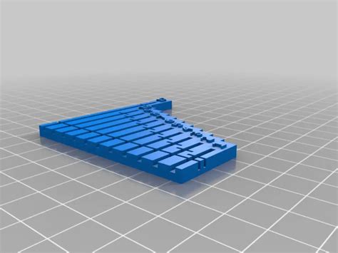 Breadboard Wire Cutting Template By Mark Harrison Download Free Stl Model