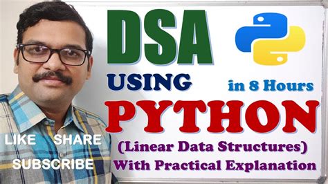 Linear Data Structures And Algorithms In Python 8 Hour Deep Dive With