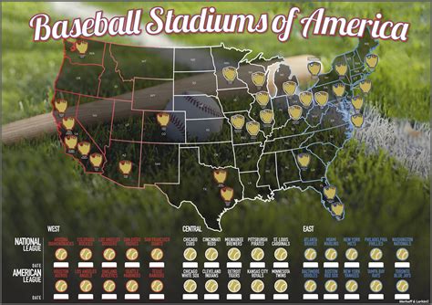 Mlb Map Usa