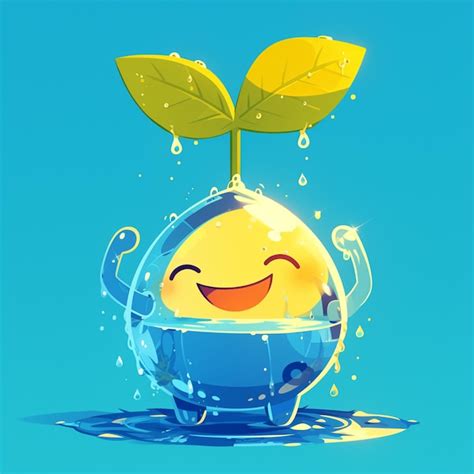 Premium Vector Smart Irrigation Controller With Weathersensing Technology