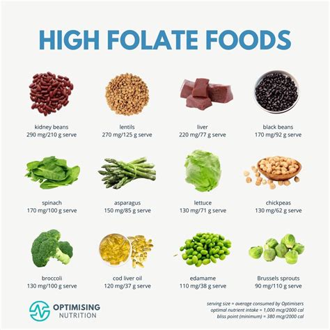 Explore Folate Vitamin B9 Rich Foods Benefits And Recipes Optimising