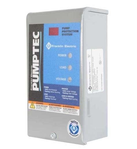 Protección Para Motor Monofásico Pumptec Franklin Electric Bombas