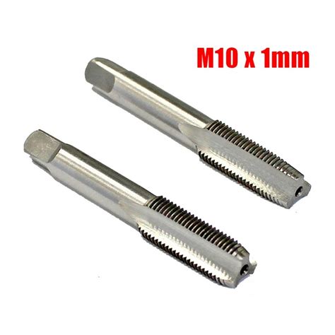 Sturdy M10 X 1mm Hss Taper And Plug Tap Set 2pcs For Superior Performance Shopee Philippines