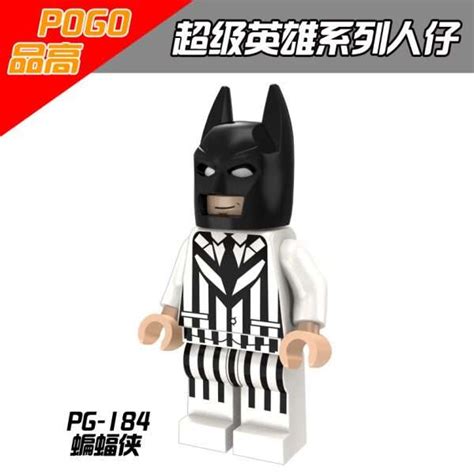 Dc Striped Tuxedo Batman Pg 184 Minifigures Brixtoy