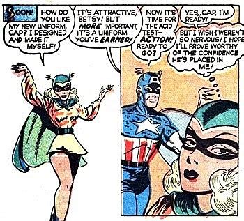 Sneak Peek Captain America Enter Golden Girl