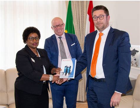 Josephat Torner Foundation Presents Ambassador With Usawa Coffee