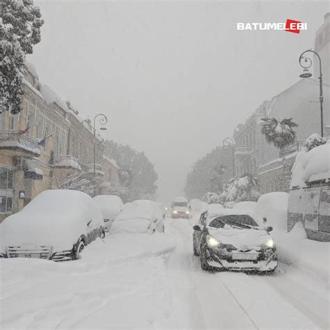 ბათუმელები • Batumelebi Ge 🟥 24 თებერვალი თოვლიანი დილა ბათუმში