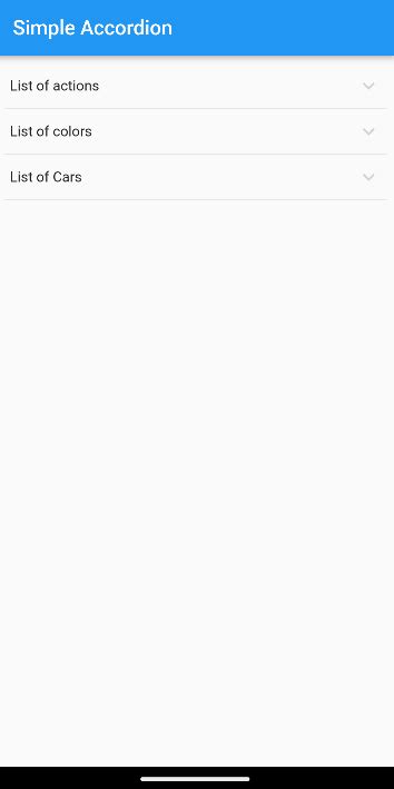 The Easiest Way To Create An Animated Accordion List In The Flutter Quickly By Adel Parsa Medium