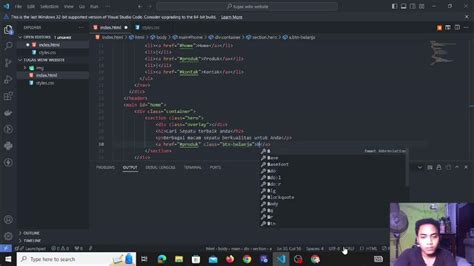 Part 1 Html And Css Tugas Workshop Desain Web Youtube