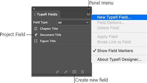 Create A Project Field Typefi Support