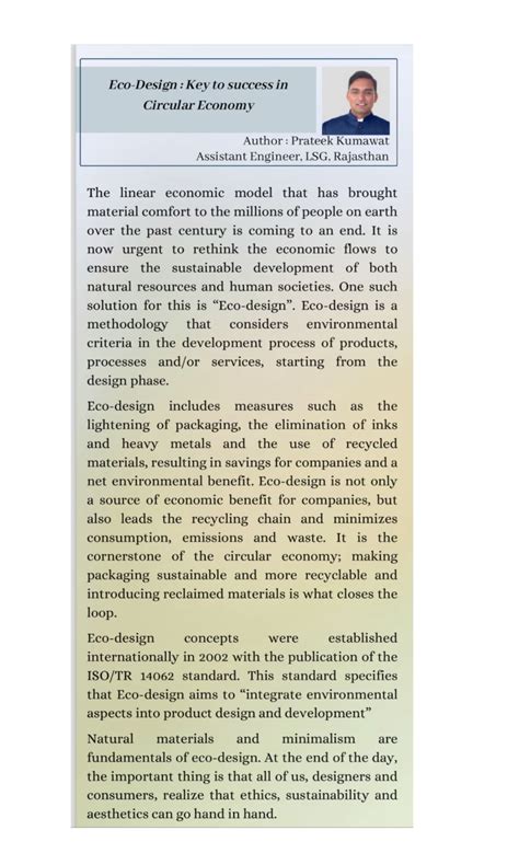 Prateek Kumawat On Linkedin Ecodesign Worldenvironmentday2024 Wed2024
