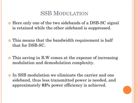 Ppt Dsb Sc And Ssb Powerpoint Presentation Free Download Id 7069923