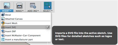 如何在 Autodesk Fusion 中插入和雕刻 Svg 文件