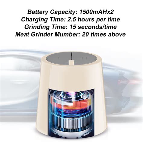 Usb Food Processor Blender Electric Vegetable Chop Grandado