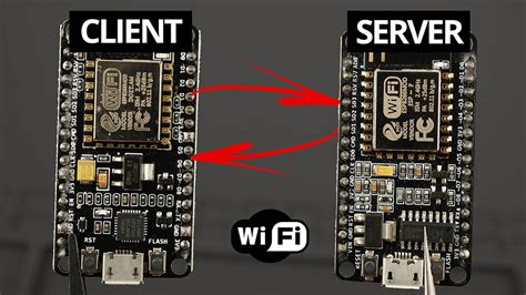 client server wi fi communication between server and nodemcu multiple