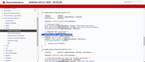 Sk Am62a Lp Gpioinputinterrupt Configuration Related Queries Processors Forum
