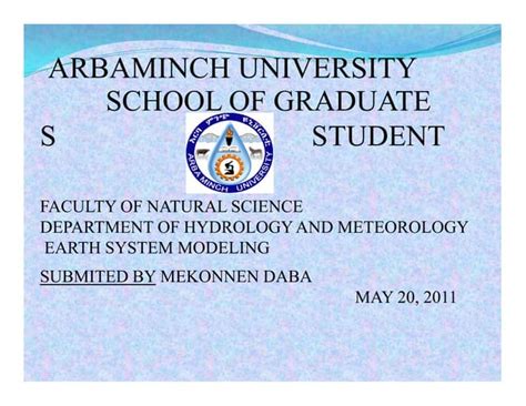Earth System Modeling Ppt