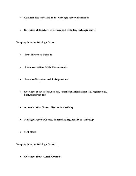 Weblogic Server Pdf Weblogic Server Pdf