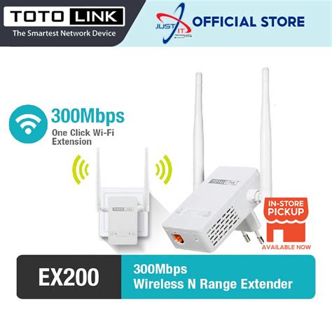 Totolink Ex200 Wireless N Range Extender Shopee Malaysia