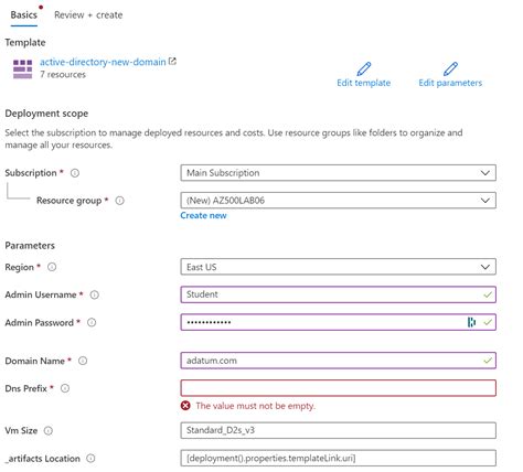 Lab 06 Implement Directory Synchronization · Issue 34