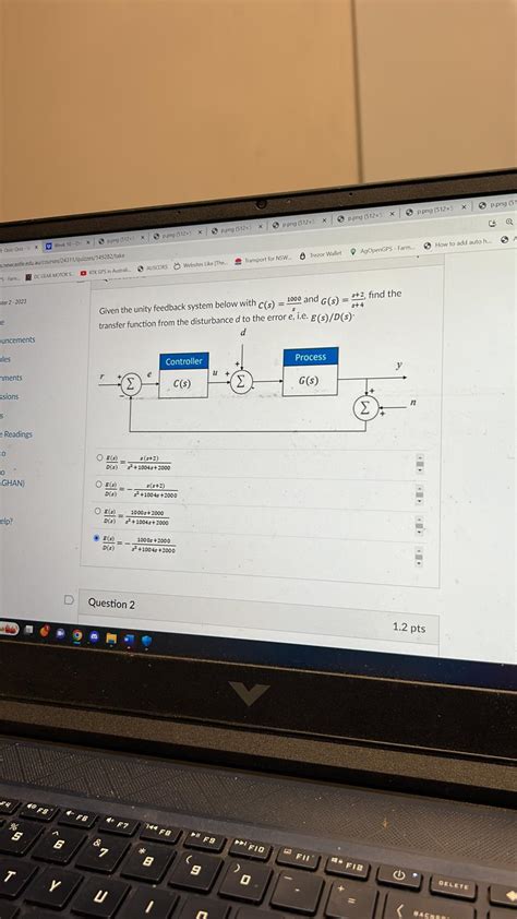 Solved Given The Unity Feedback System Below With C S S Chegg