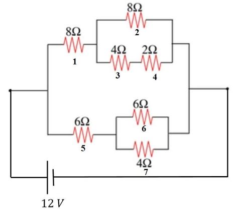 Solved In The Figure A Complex Circuit Of Resistors Is