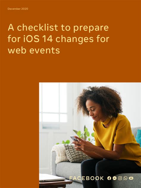 Checklist Oficial Facebook Ios 14 Pdf Mobile App Facebook