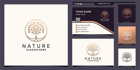 Tree Business Card Vector Art Icons And Graphics For Free Download